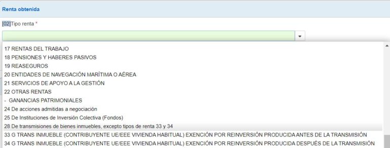 Impuesto sobre la Renta de No Residentes / modelo 210 / Ejemplos