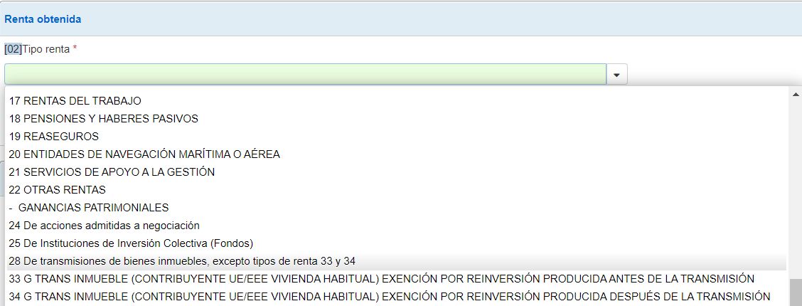 Impuesto sobre la Renta de No Residentes / modelo 210 / Ejemplos
